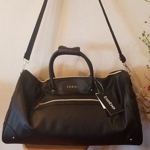 bebe Bags | Pink Travel Weekender Bag | Poshmark
